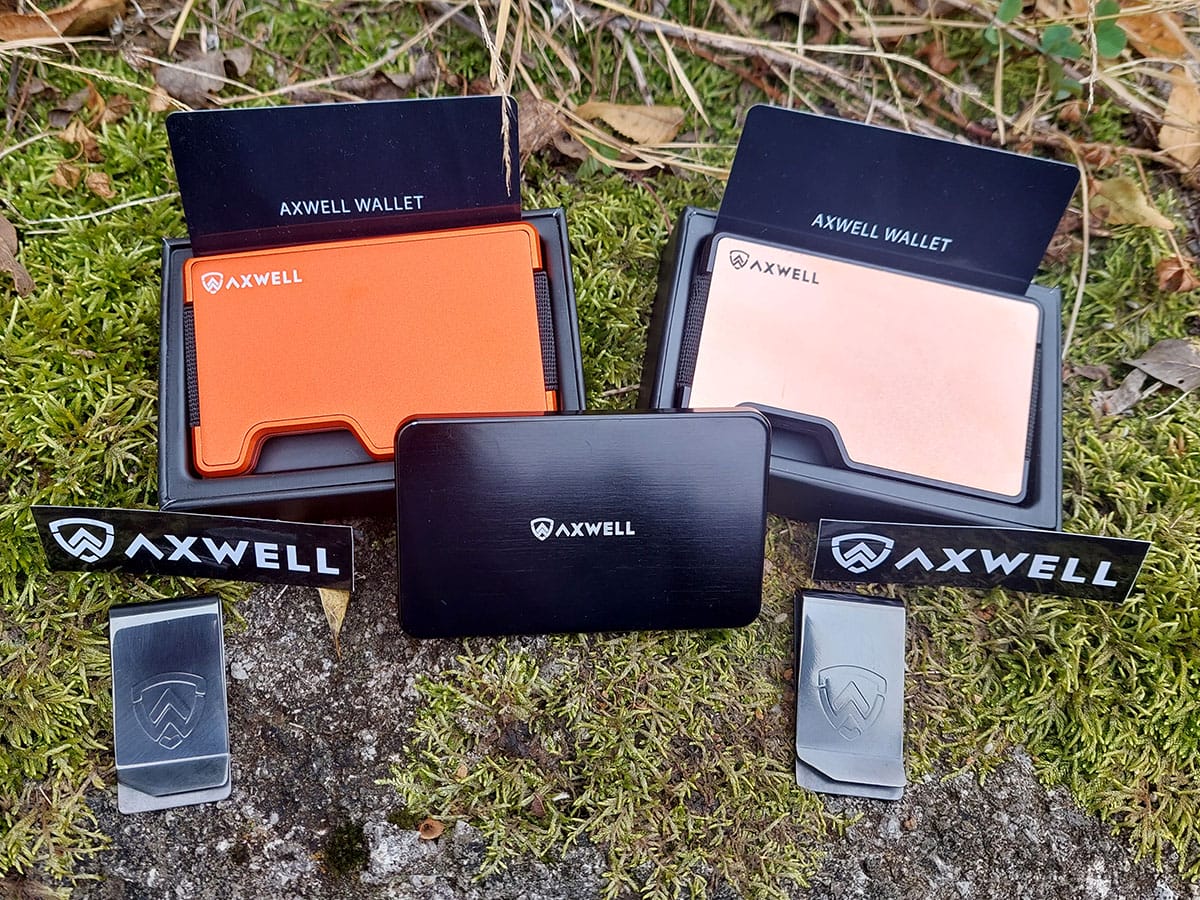 Review: Axwell Wallet’s Aluminum Orange & Copper Wallets | Durability ...