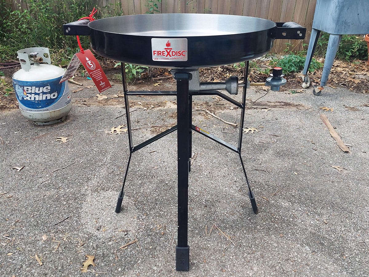 Review: The Original FIREDISC 24” Tall Portable Propane Cooker ...